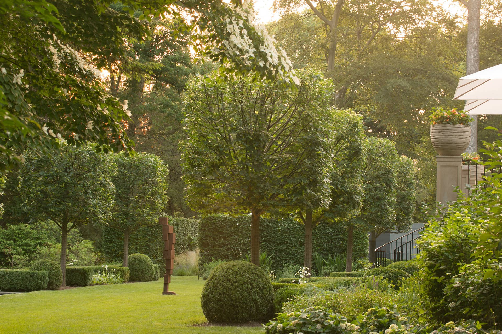 Doyle Herman Design Associates' Formal Landscape for a Twenties Estate